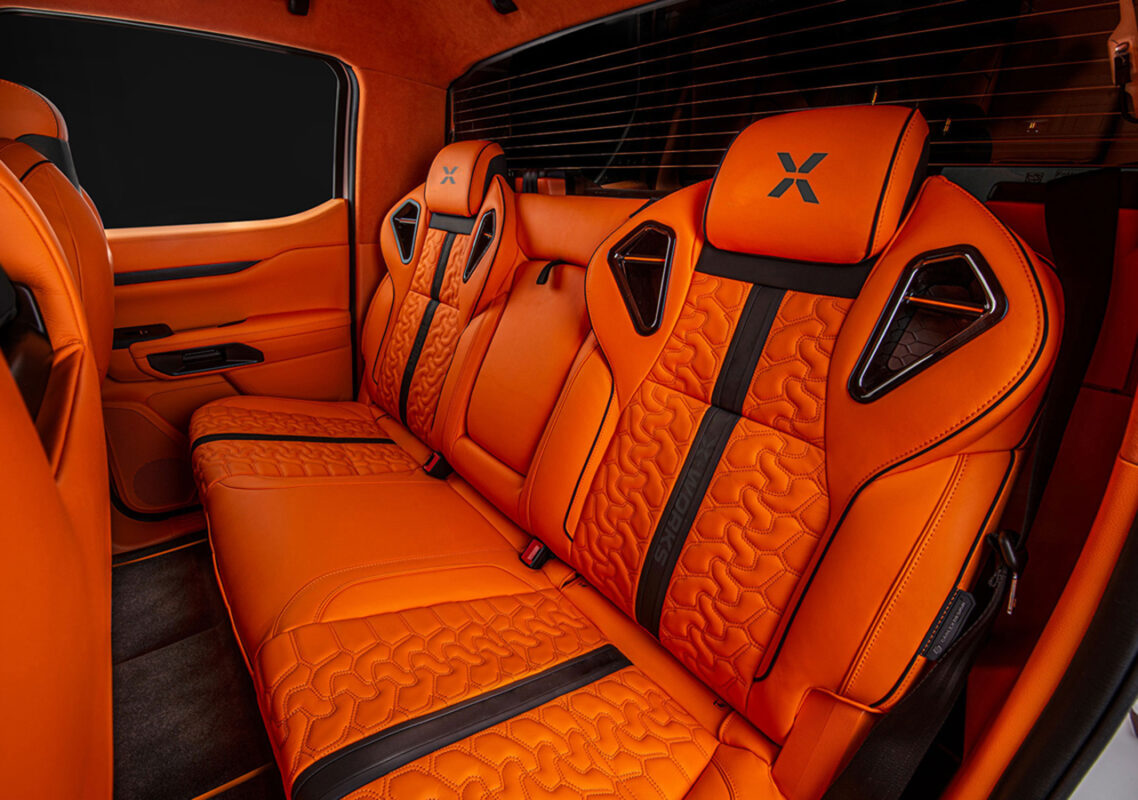 X-Works ORANGE full interior modification at Carlex Design headquarters ...